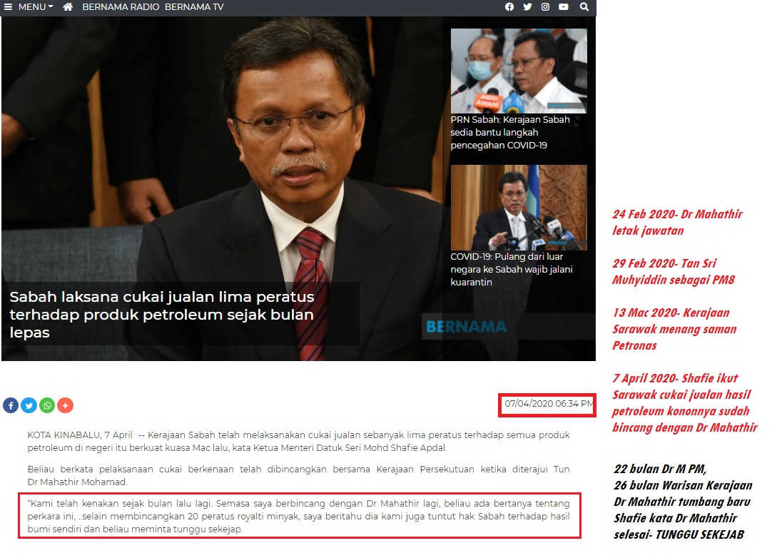 Cara Shafie 'takut' Dr Mahathir ajak masuk Warisan rugikan Sabah ...
