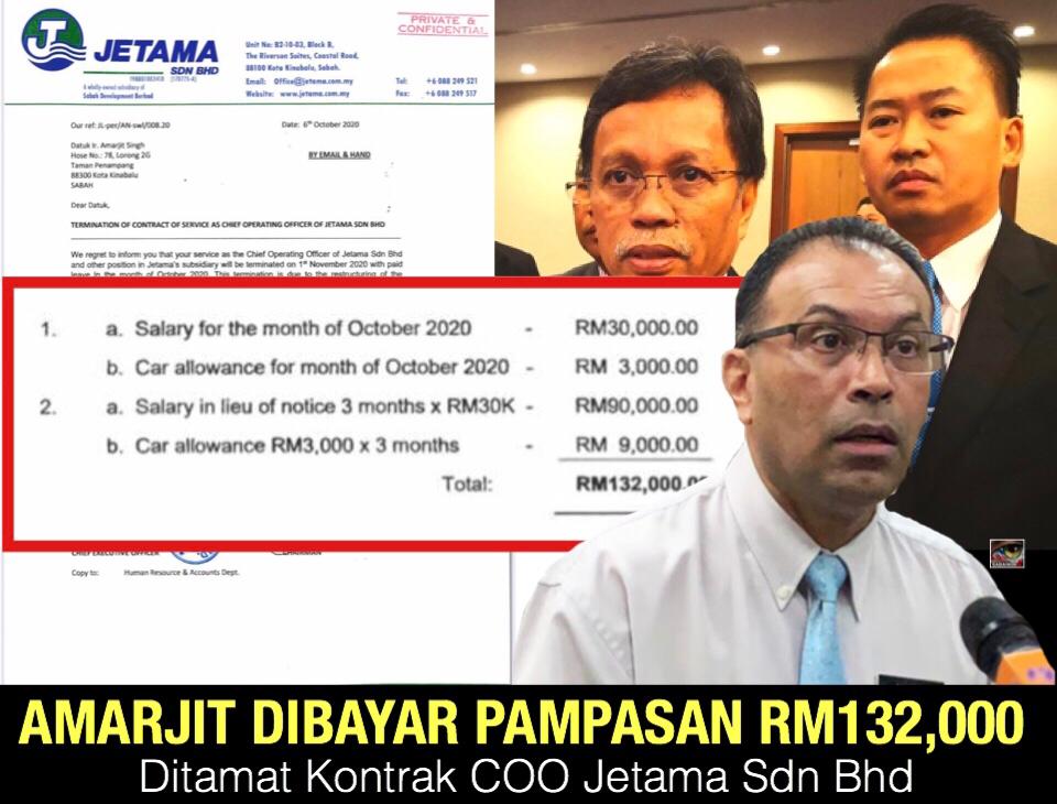 Kerajaan Sabah digesa rombak Jabatan Air, buang CEO Jetama Sdn Bhd Pro ...